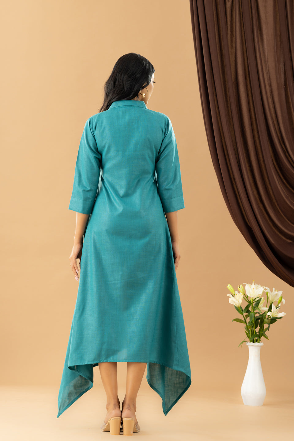 Bahaar Jade Green Dress – Discover Ethnic Elegance - Raas By Handikart